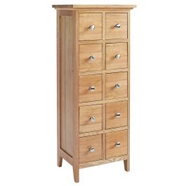 Oak CD Rack - Large CD Storage Option for the Home | Hallowood