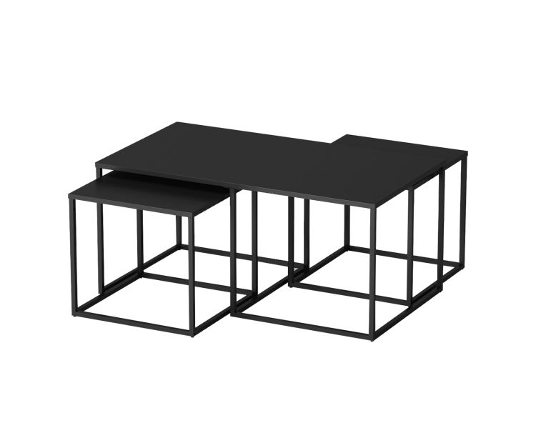 Bewdley Metal Coffee Table with Nest of Tables